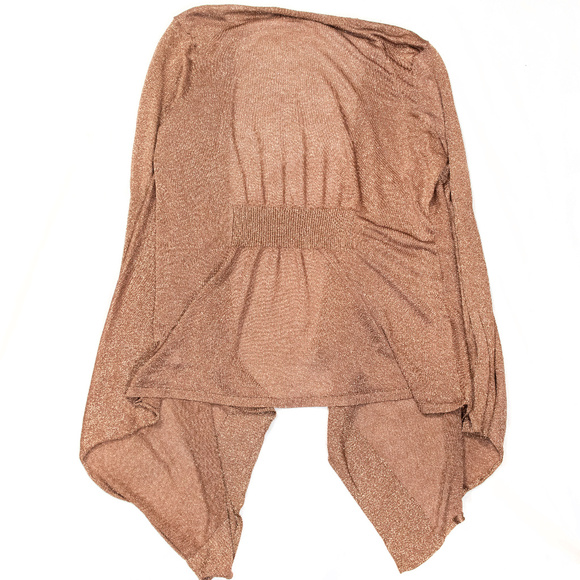 Jennifer Lopez | Jackets & Coats | Sparkle Bronze Sheer Jennifer Lopez ...